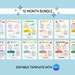 Editable Teacher Newsletter Template Bundle, Classroom Newsletter ...