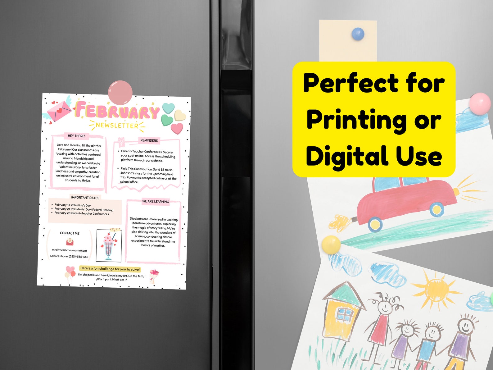 Editable Teacher Newsletter Template Bundle, Classroom Newsletter ...