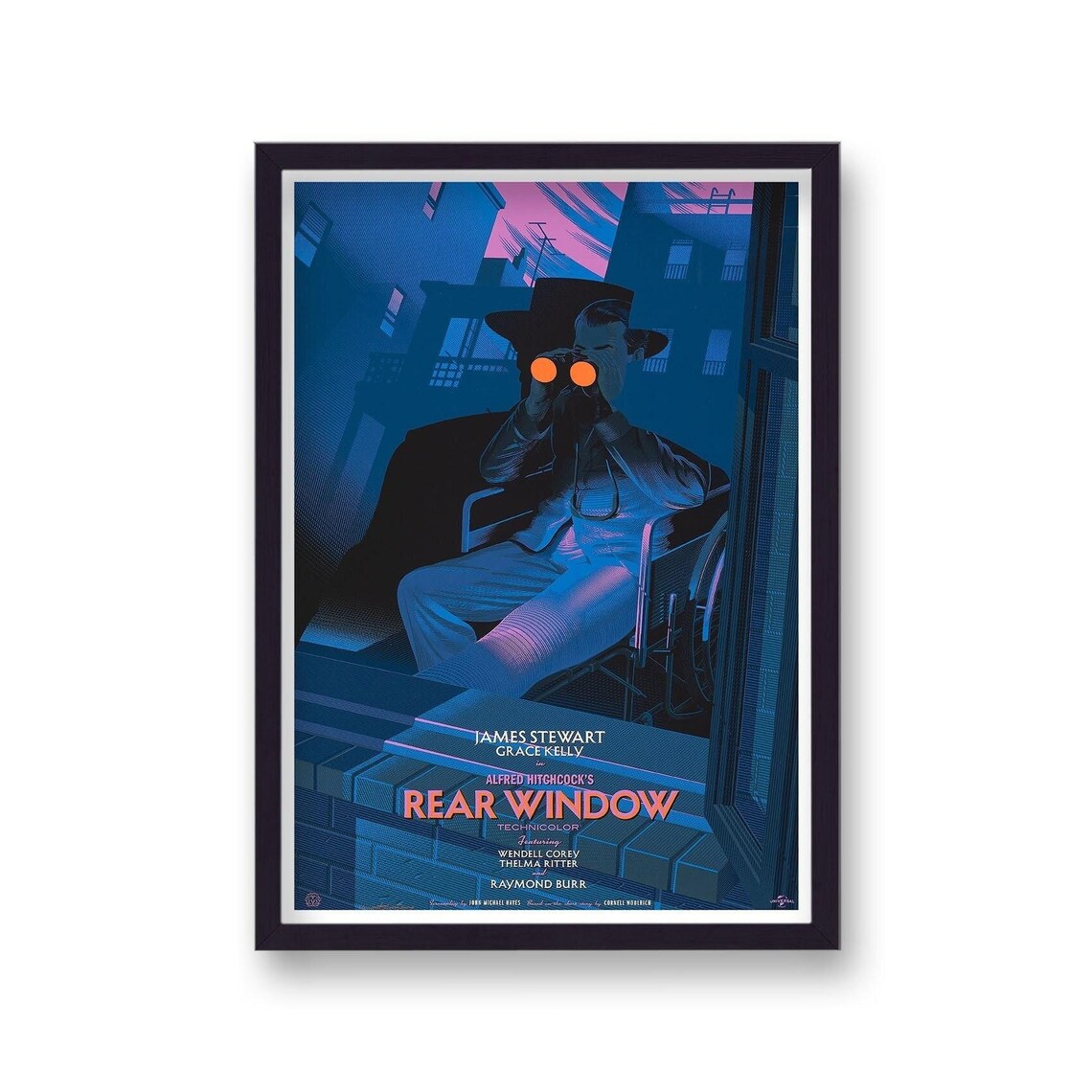 Alfred Hitchcock's Rear Window V2 Reimagined Movie Poster - Etsy