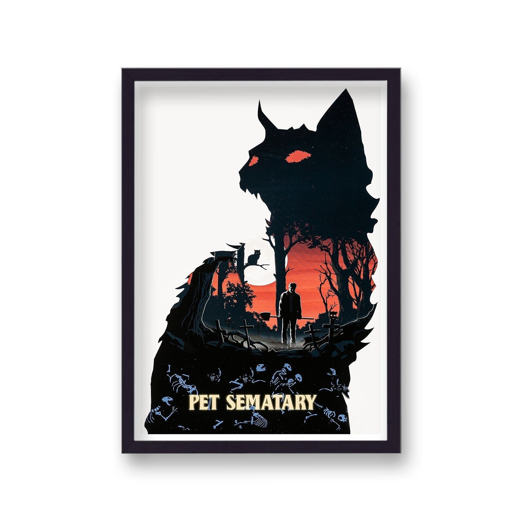 Pet Sematary Reimagined Movie Poster - Etsy