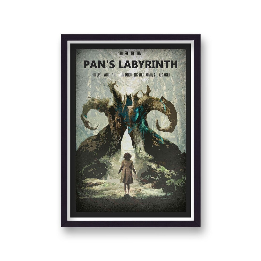 Pan's Labyrinth V2 Reimagined Movie Poster - Etsy