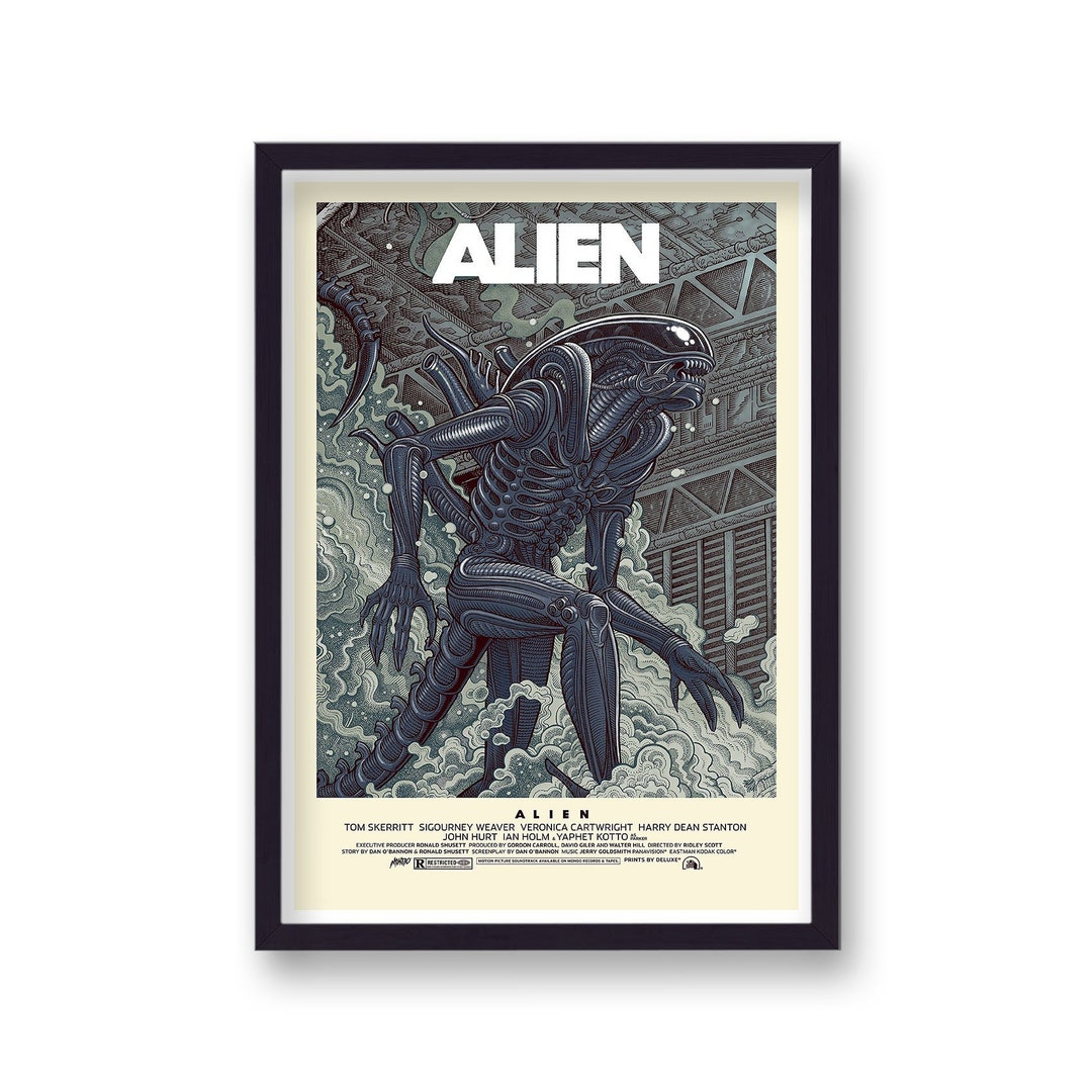 Alien V7 Reimagined Movie Poster - Etsy