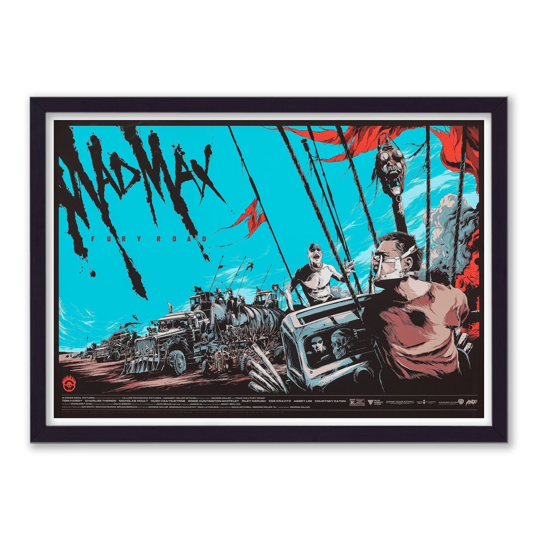 Mad Max Fury Road Reimagined Movie Poster - Etsy