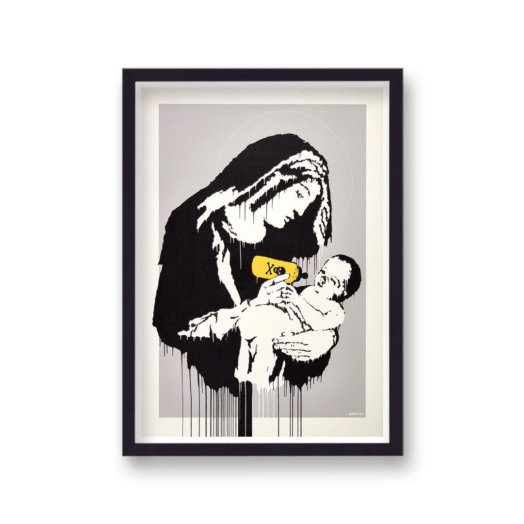 Banksy Toxic Mary - Etsy