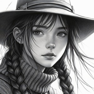 Manga Digital Print (custom One of a Kind Prints and Comissions ...