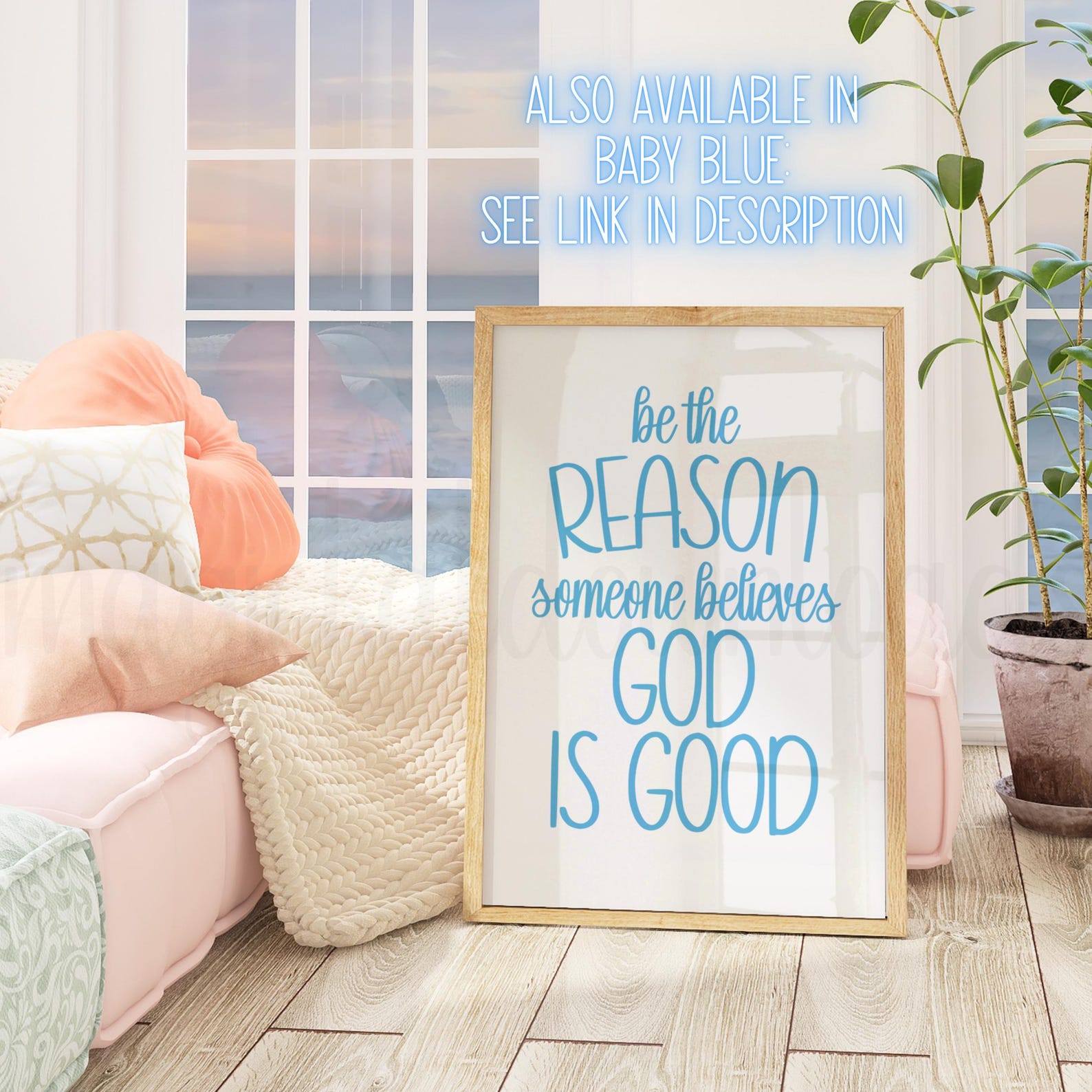 Preppy Christian Printable Wall Art, Bible Verse Dorm Room Print ...