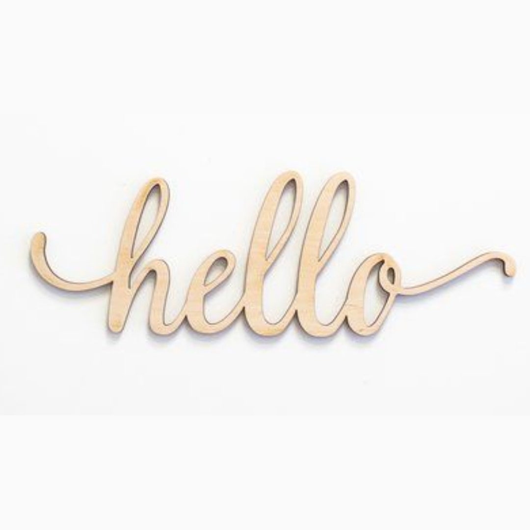 Custom Wood Signs | Laser Cut Designs for Precision for Names, Weddings ...