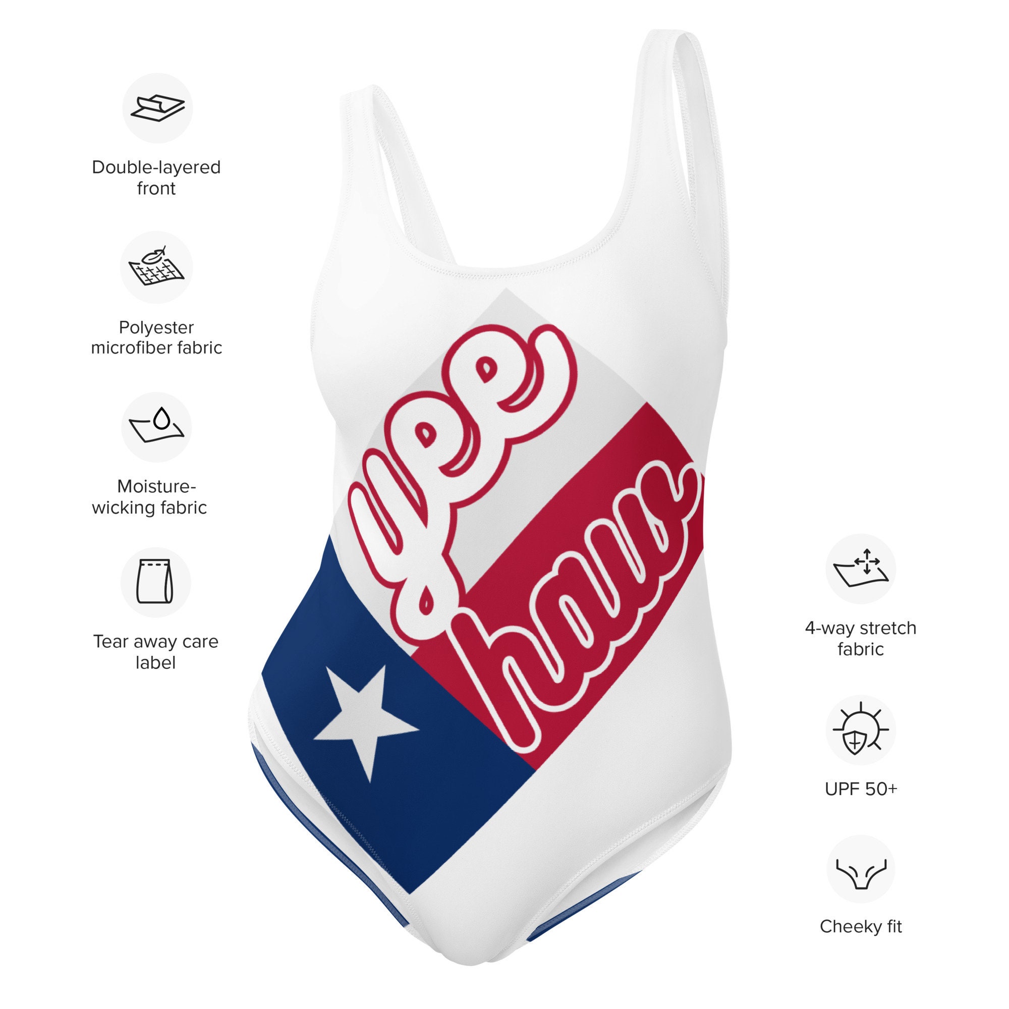 The Yee Haw Texas Toobin' Swimsuit - Etsy