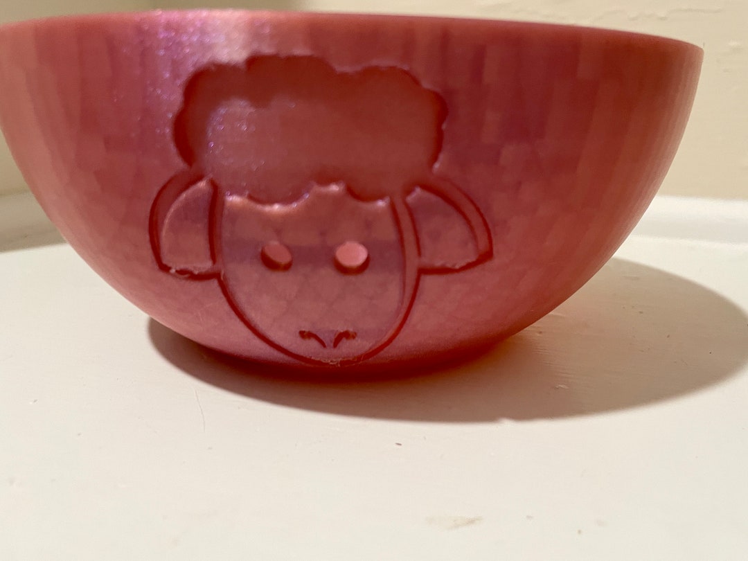 Premium 3D Printed Sheep Yarn Bowl - Etsy