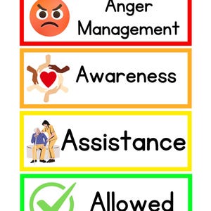 Word Wall Art Classroom Decor Alphabet Poster Alphabet Word Wall Life ...