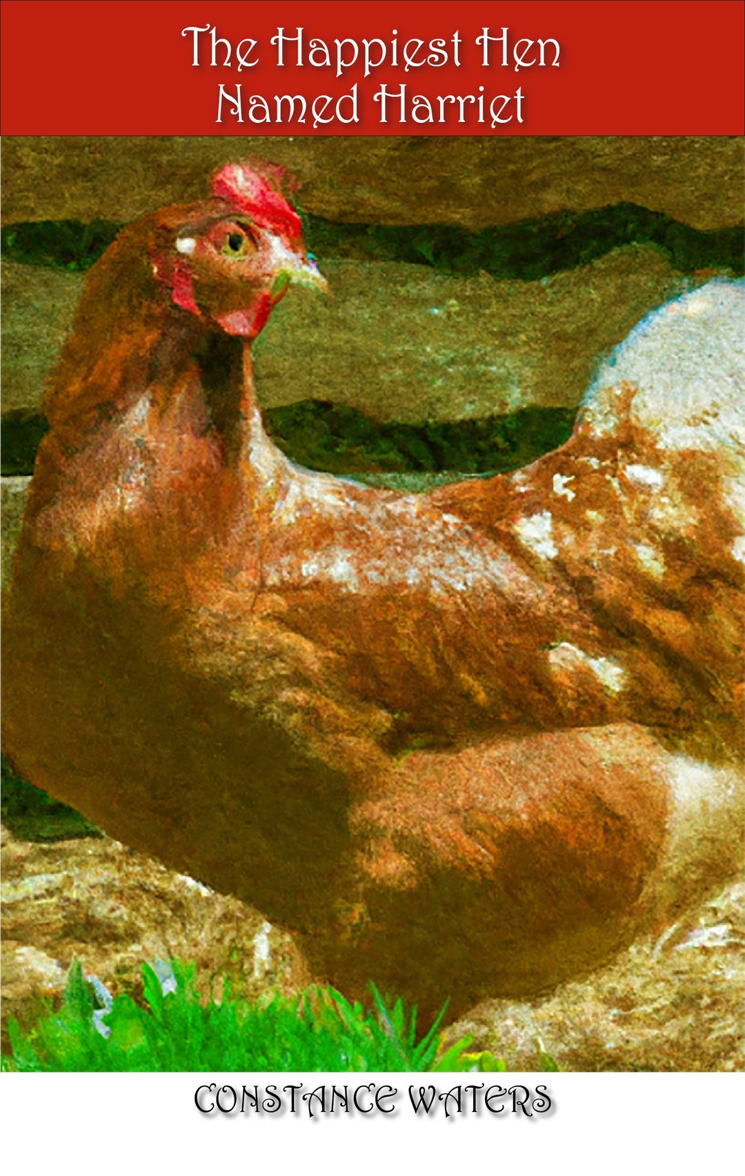 Digital Children's Book: the Happiest Hen Named Harriet - Etsy