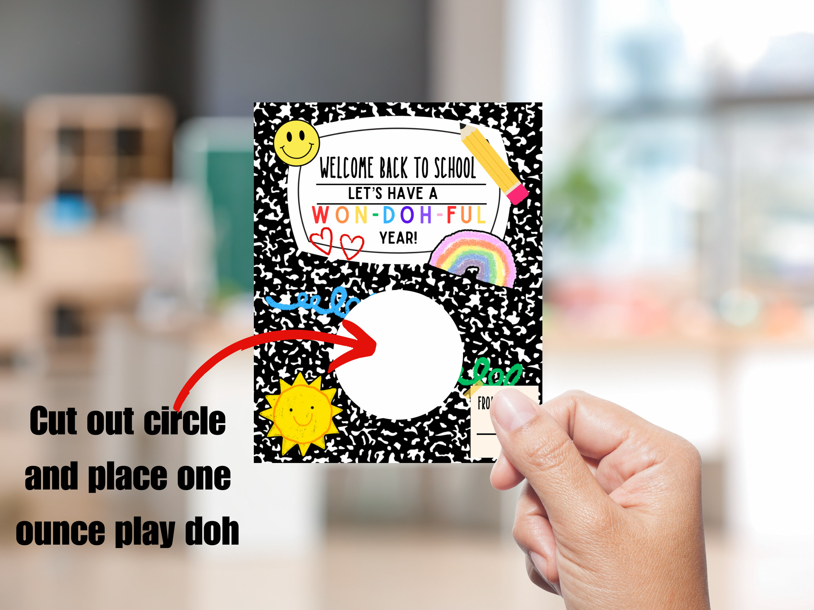 Back to School Gift Tags: Won-doh-ful Year Printable (digital Download ...