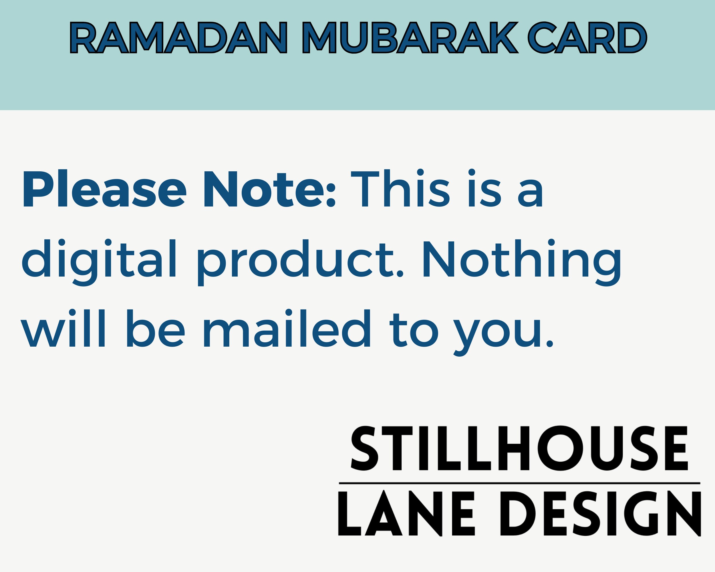 3 Printable Ramadan Mubarak Cards 3 Greeting Card Designs for Eid Iftar ...