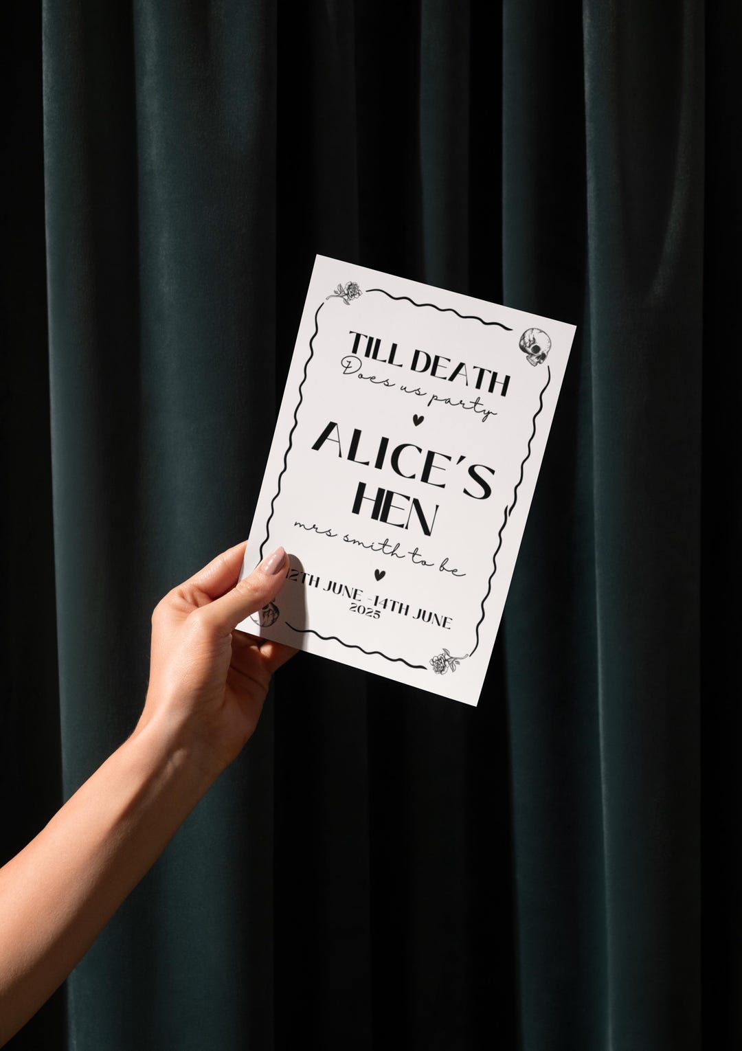 Hens Party Sign | Hen Party | Sign | Digital File | Editable | Template ...
