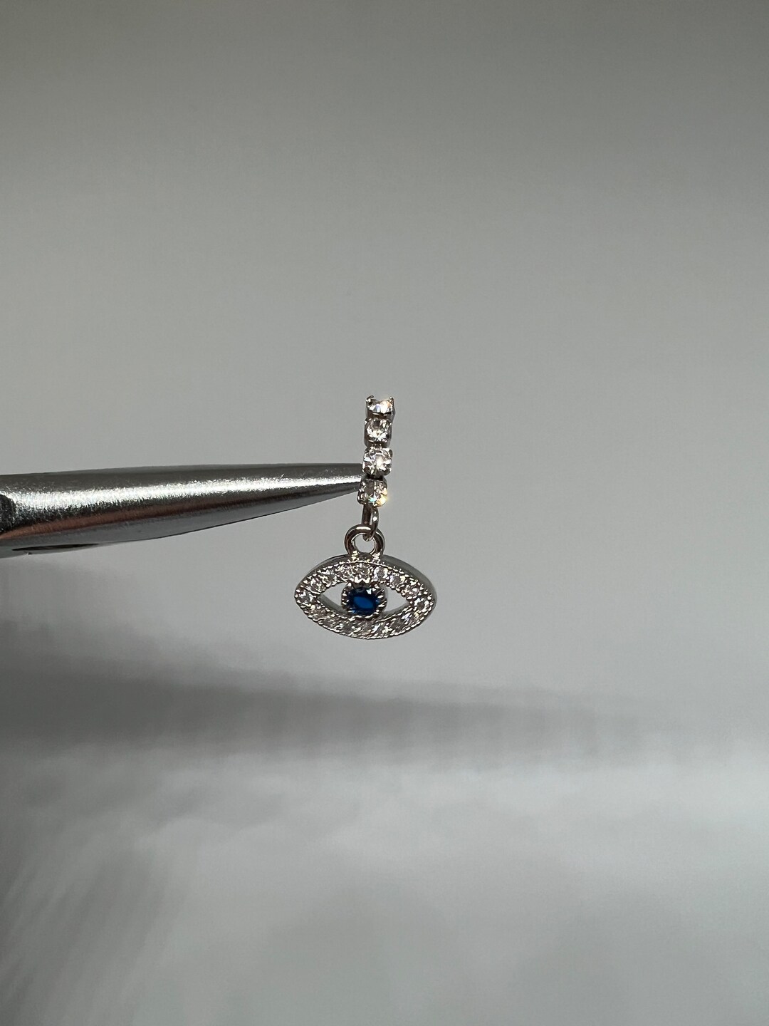 Evil Eye Drop Nose Ring Indian Nose Rings - Etsy