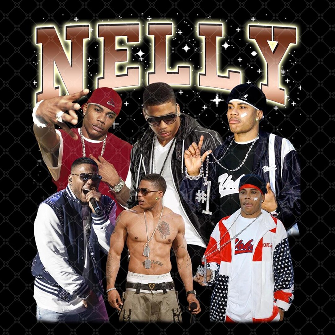 Nelly Rap PNG: Hiphop Rapper Shirt Design (digital Download) - Etsy