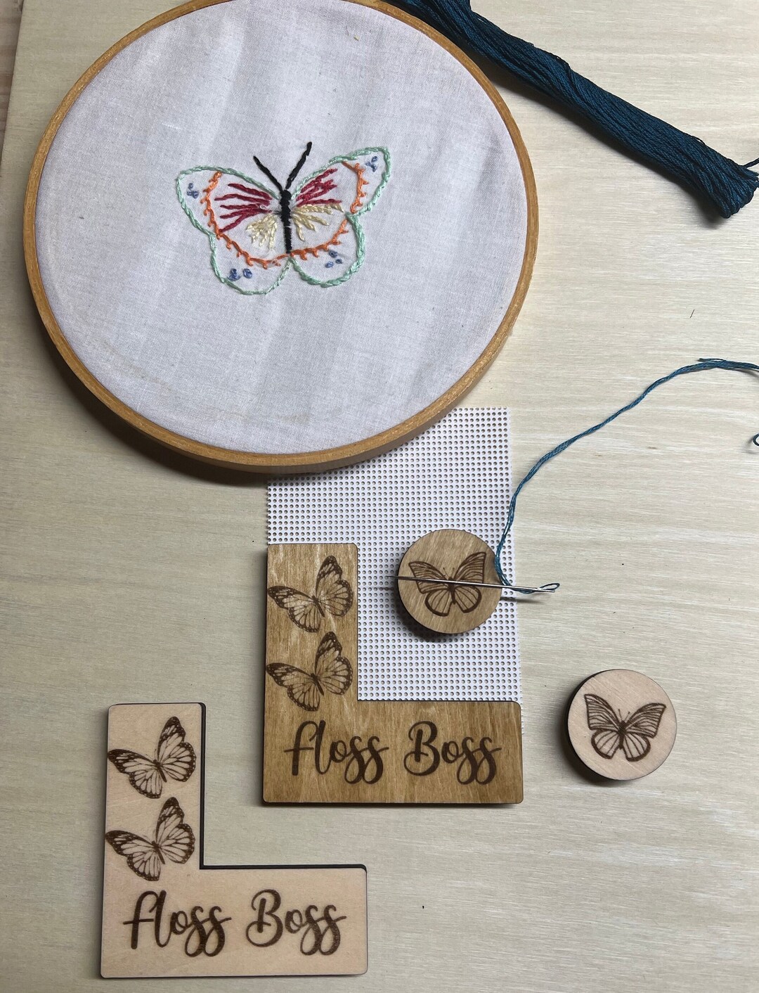 Cross Stitch/embroidery Thread Finder, Pattern Keeper, Cross Stitch ...