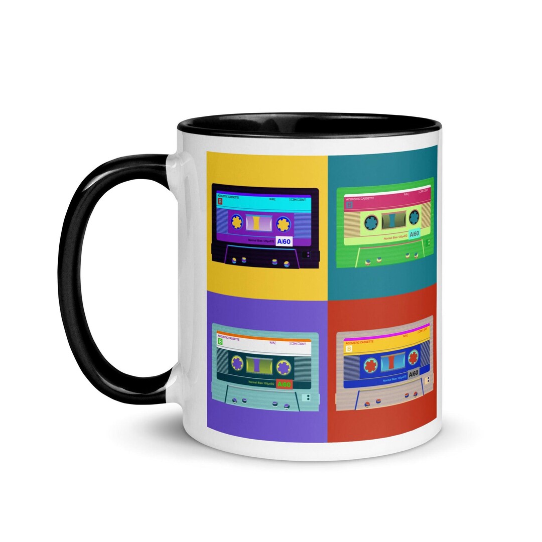 Cassette Mug, 80s Music Mug, Cassette Tape Mug, Old School Music Gift ...