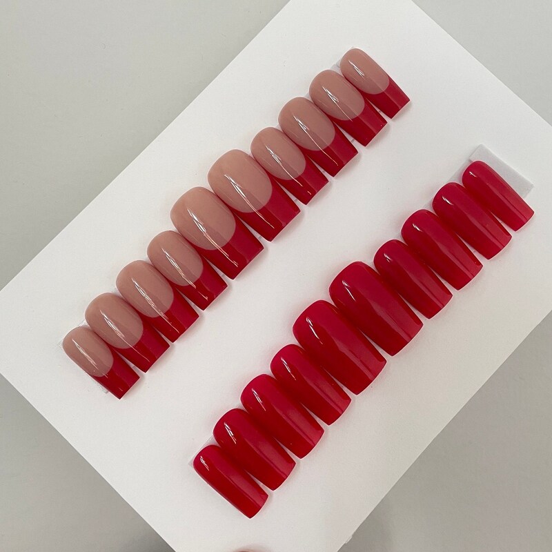 Kids French Tip Nails - Etsy