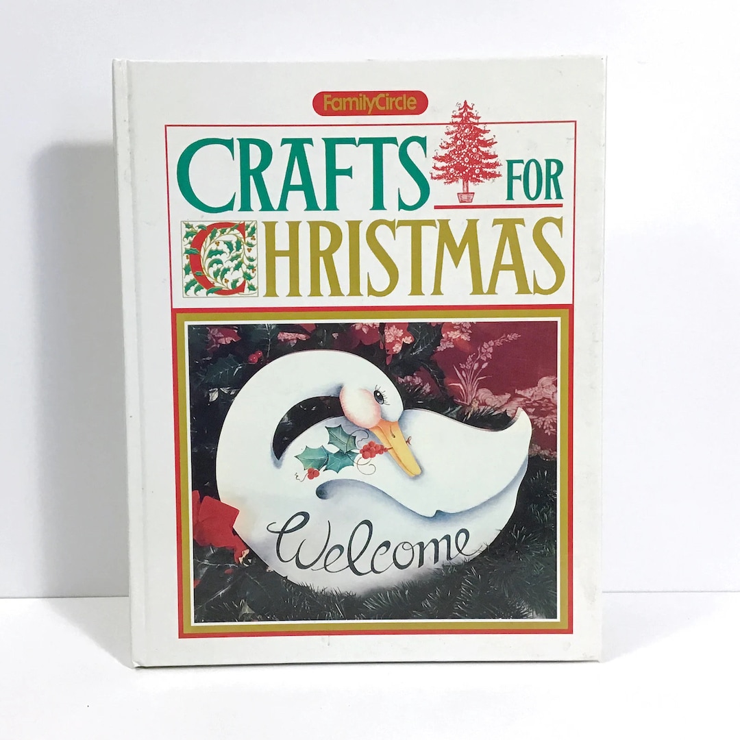 Family Circle Crafts for Christmas - VINTAGE 1991 Hardcover BOOK ...