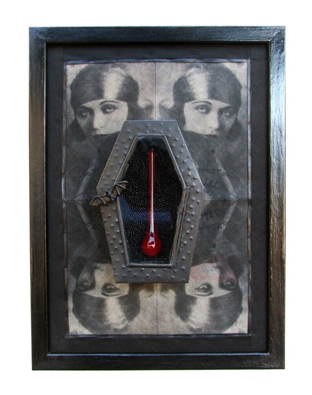 Vamp (pola Negri) - Mixed Media Art, Jazz Age Roaring 20s Flapper ...