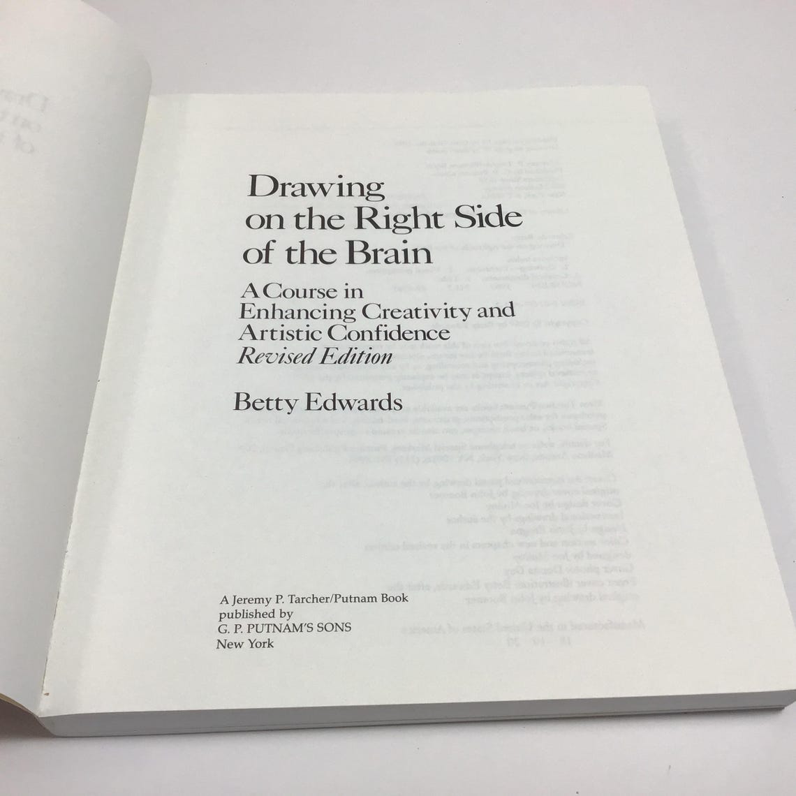 Drawing on the Right Side of the Brain - Betty Edwards - Revised ...