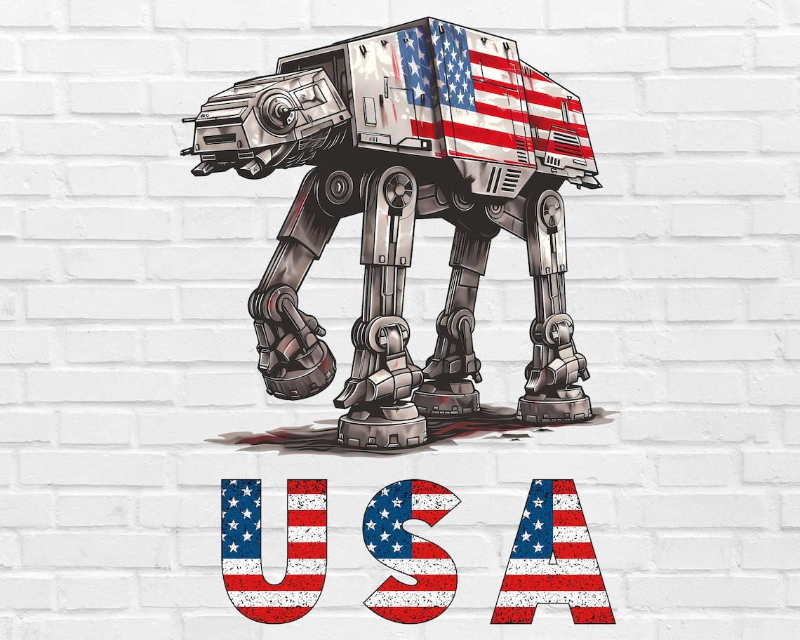 USA Star Wars Png | Star Wars 4th of July Png | USA Flag Png | USA Png ...