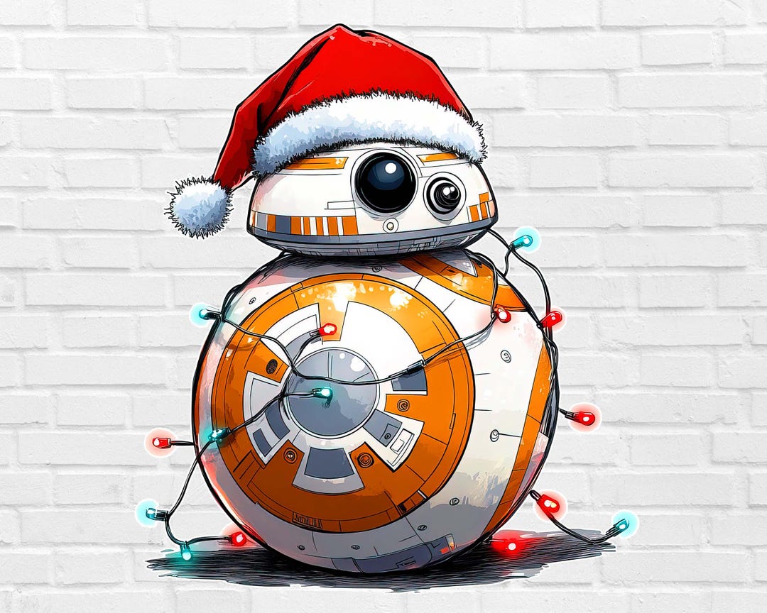 Star Wars Christmas PNG Christmas Star Wars PNG Christmas BB8 PNG ...