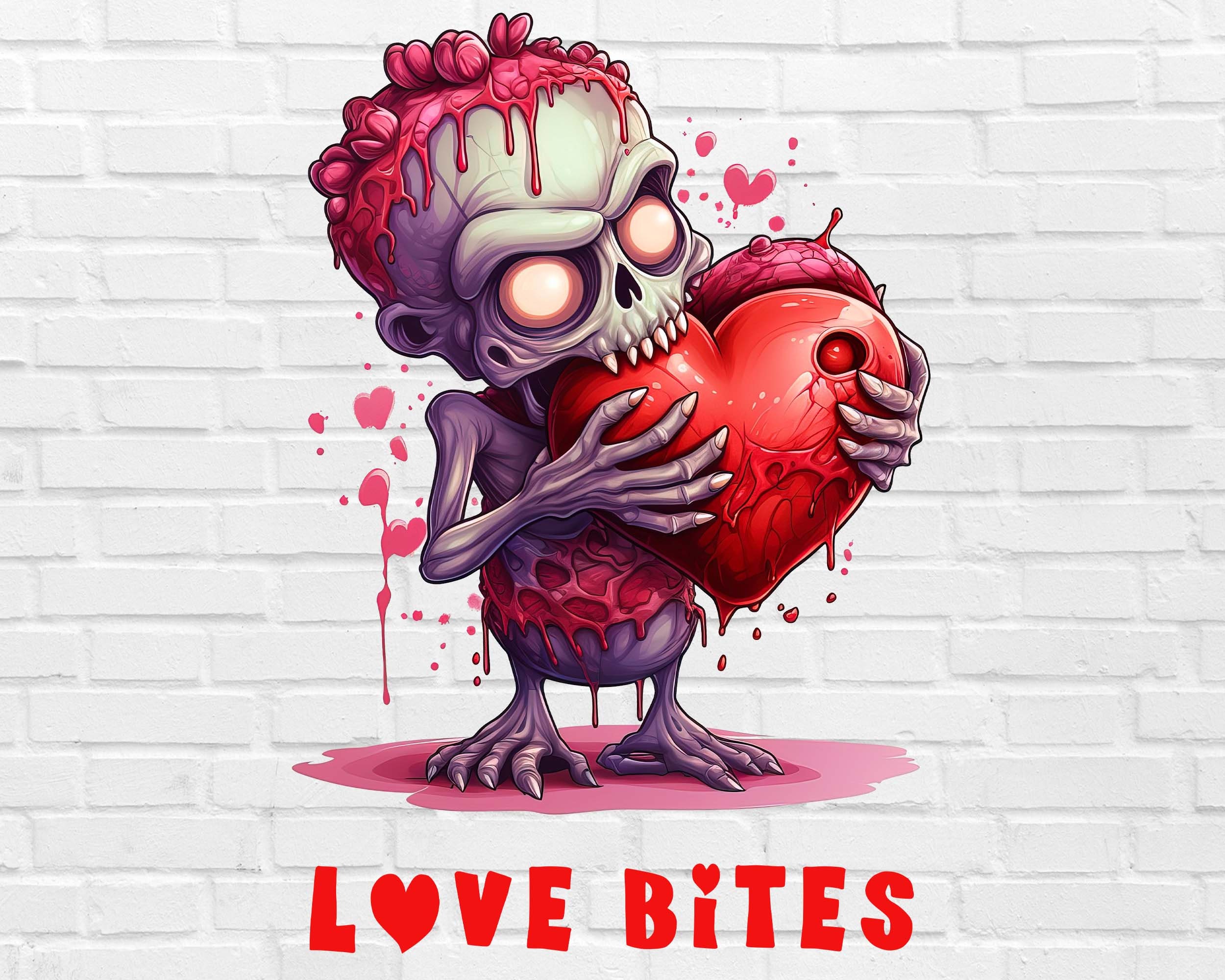 Love Bites PNG | Zombie Valentines Day PNG | Valentines PNG | Xoxo Png ...