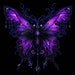Gothic Purple Butterfly PNG #11 | Monarch Butterfly Tattoo PNG | Skull ...