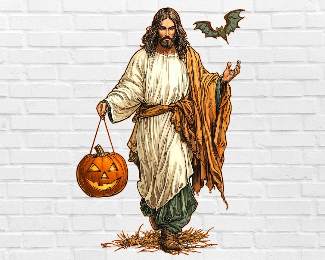 Halloween Jesus PNG | Halloween Christian PNG | Are You Fall O Ween ...