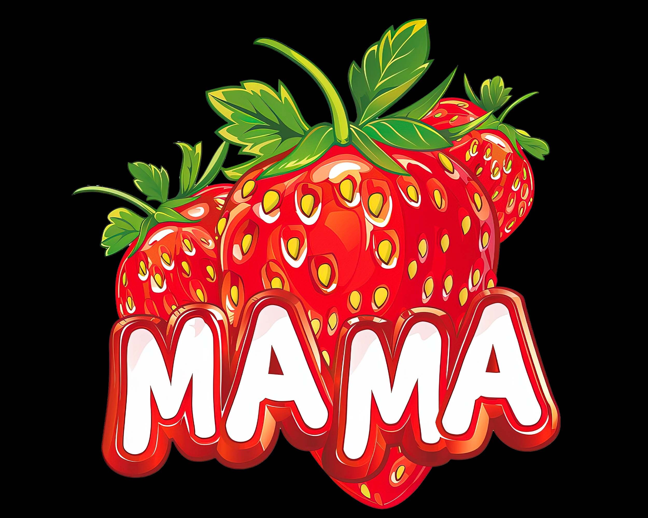 Strawberry Mama PNG | Strawberry Mom PNG | Strawberry PNG | Mothers Day ...