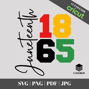 Juneteenth Svg Png, 1865 Juneteenth Svg, Black History Svg, Juneteenth Shirt Svg, Afro ...