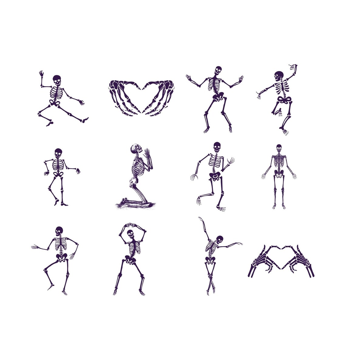 Skeleton Svg, Dancing Skeleton Svg, Skeleton Png, Funny Skeleton Svg ...
