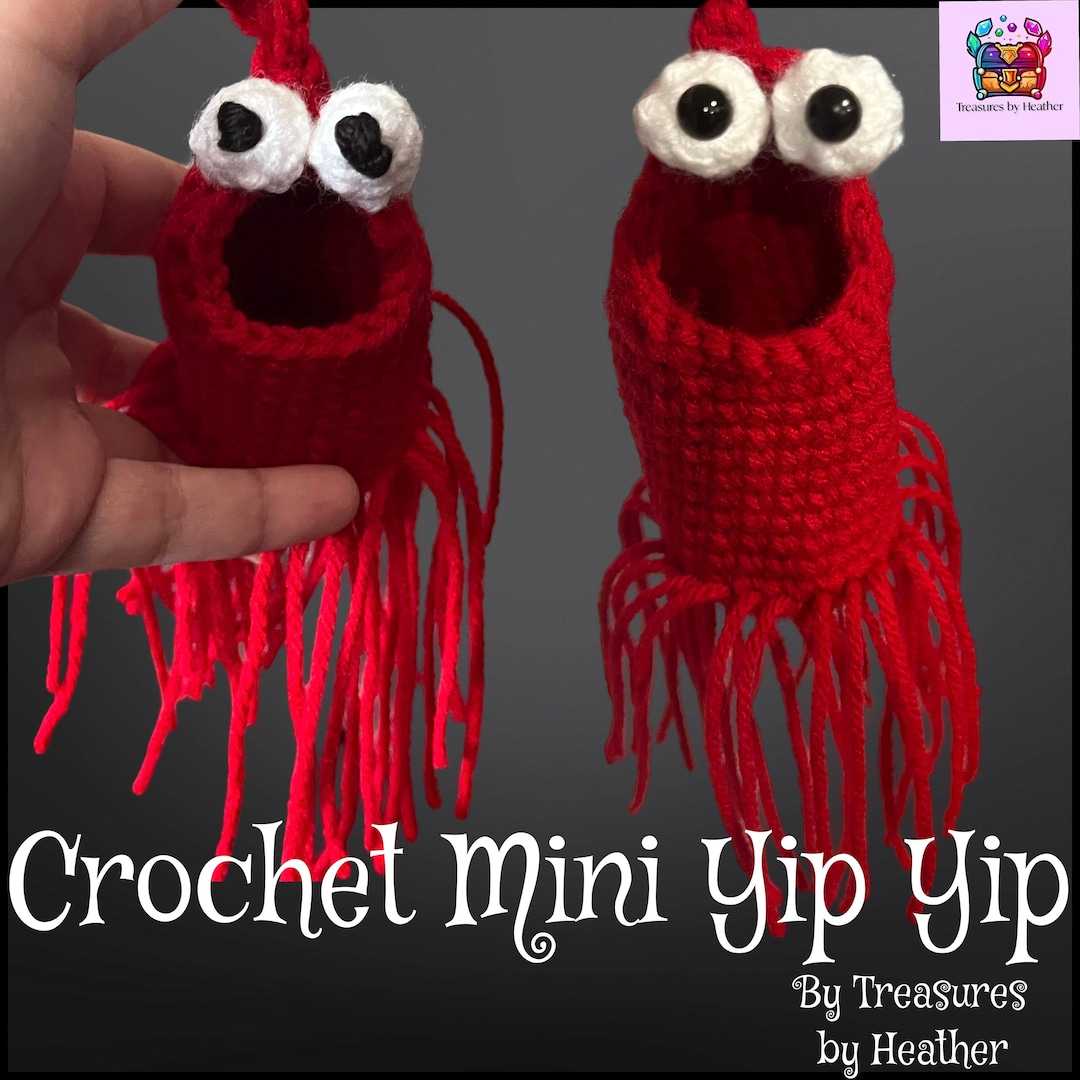 Handmade Mini Crochet Yip Yips - Etsy
