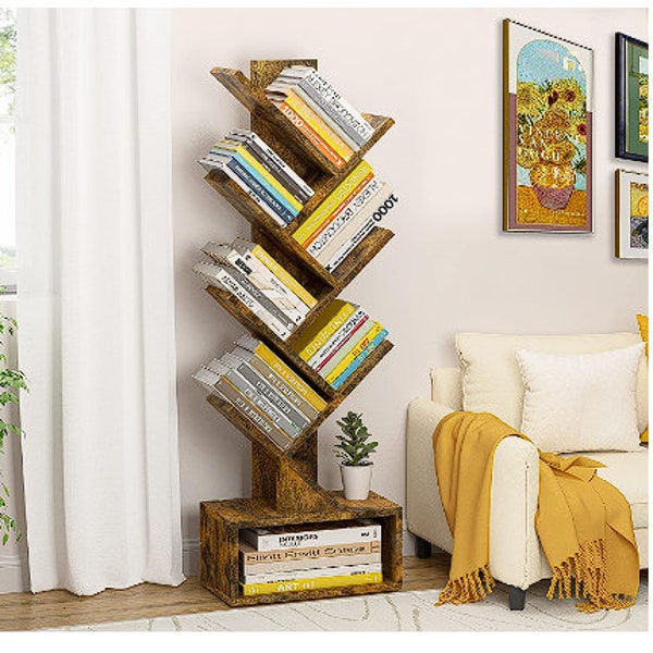 Tree Bookshelf - Etsy