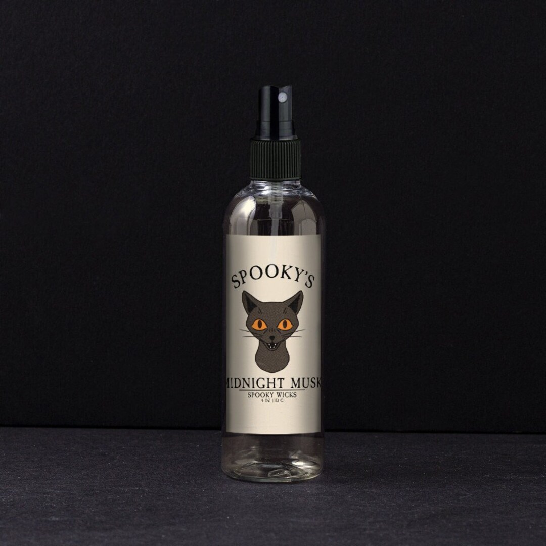 Spooky's Midnight Musk Room Spray| Linen Spray | Retro Halloween ...