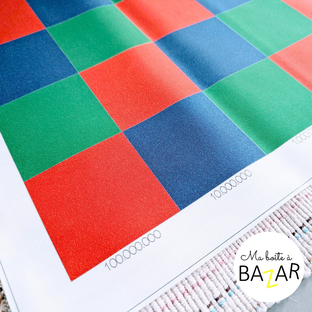 Checkerboard Map or Chessboard for Montessori Multiplication ...