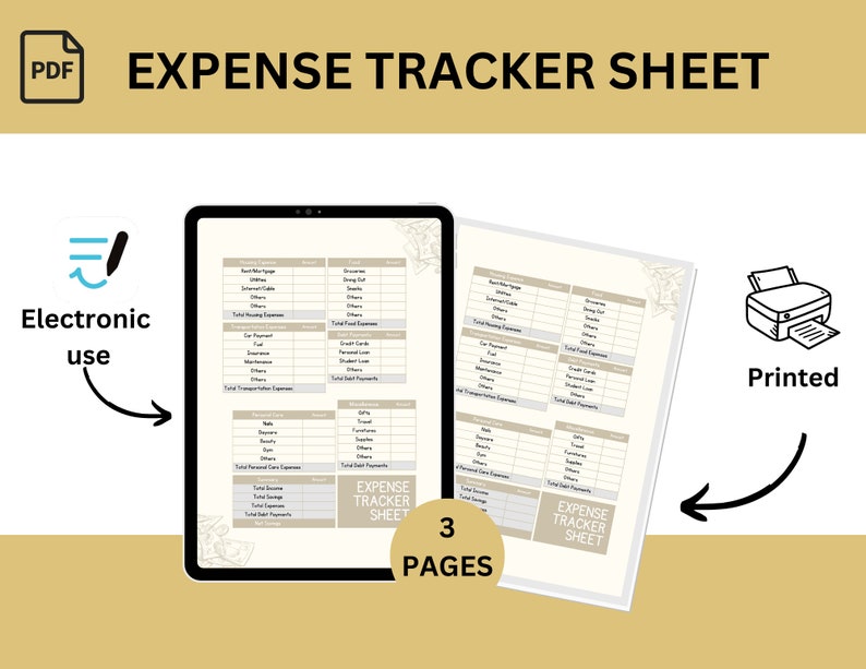 Digital Budget Planner, Finance Tracker, Financial Planner, Digital ...