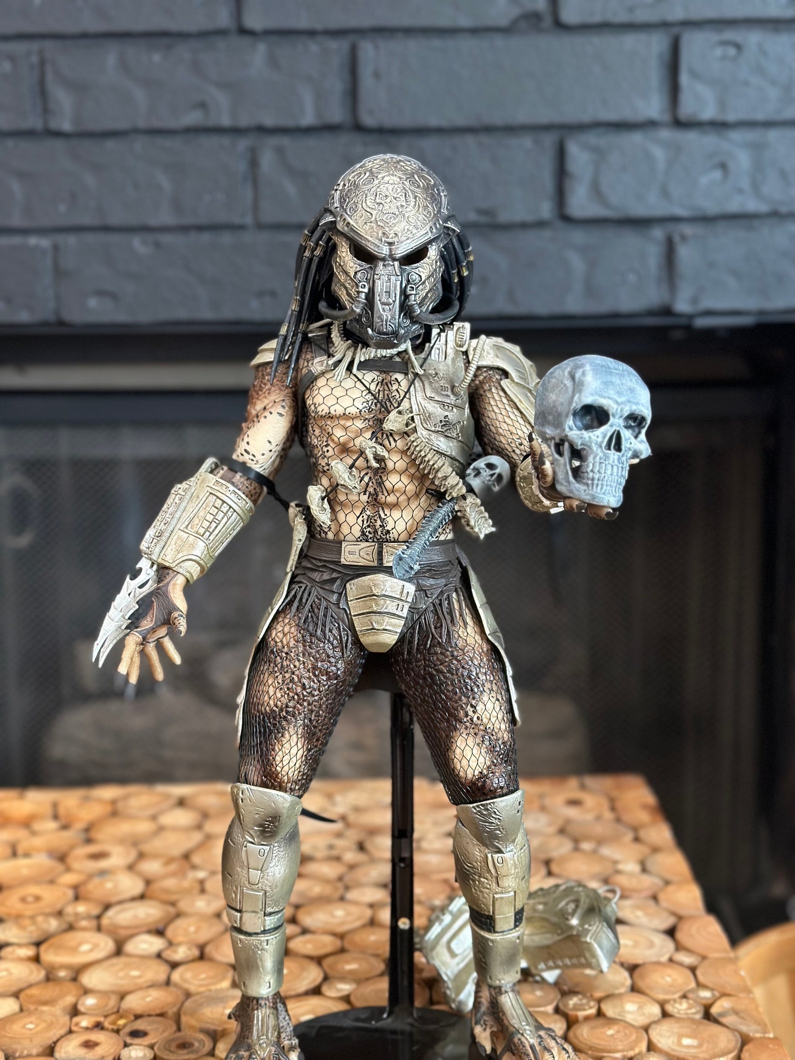 Custom Engineer Predator Mask for 1/4 Neca Jungle Hunter Predators Made ...