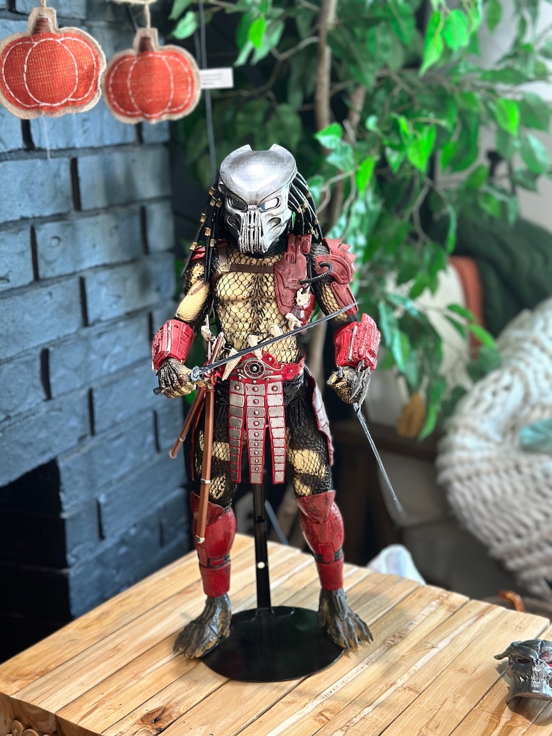Custom Bone Grill Predator Mask for 1/4 Neca Jungle Hunter/warrior ...