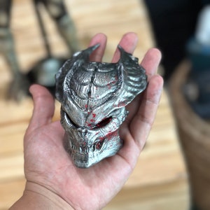 Custom Echo Predator Mask for 1/4 Neca Jungle Hunter/warrior Predators ...