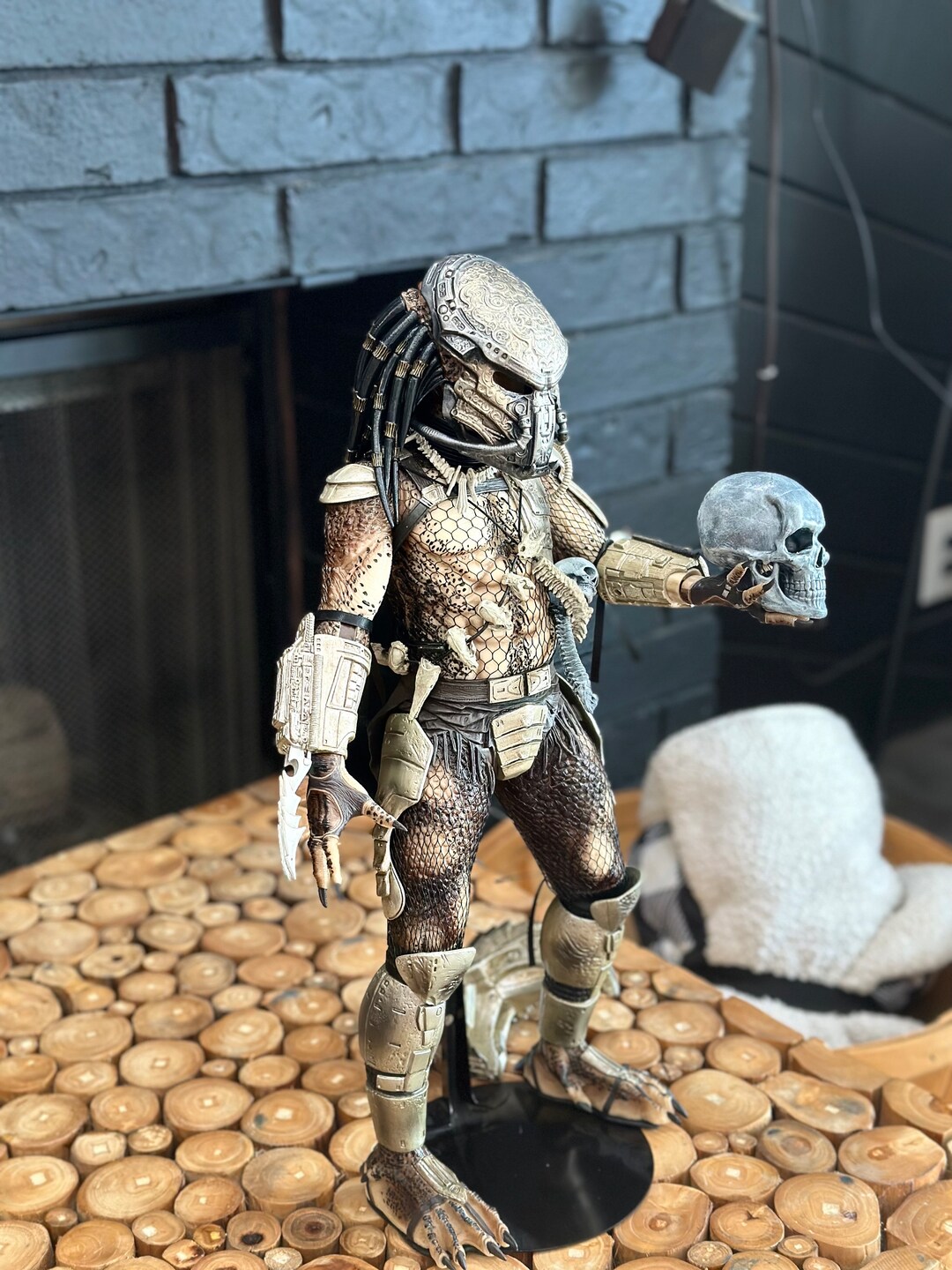 Custom Engineer Predator Mask for 1/4 Neca Jungle Hunter Predators Made ...