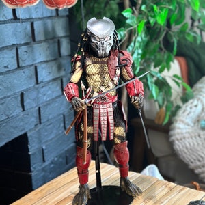 Custom Bone Grill Predator Mask for 1/4 Neca Jungle Hunter/warrior ...