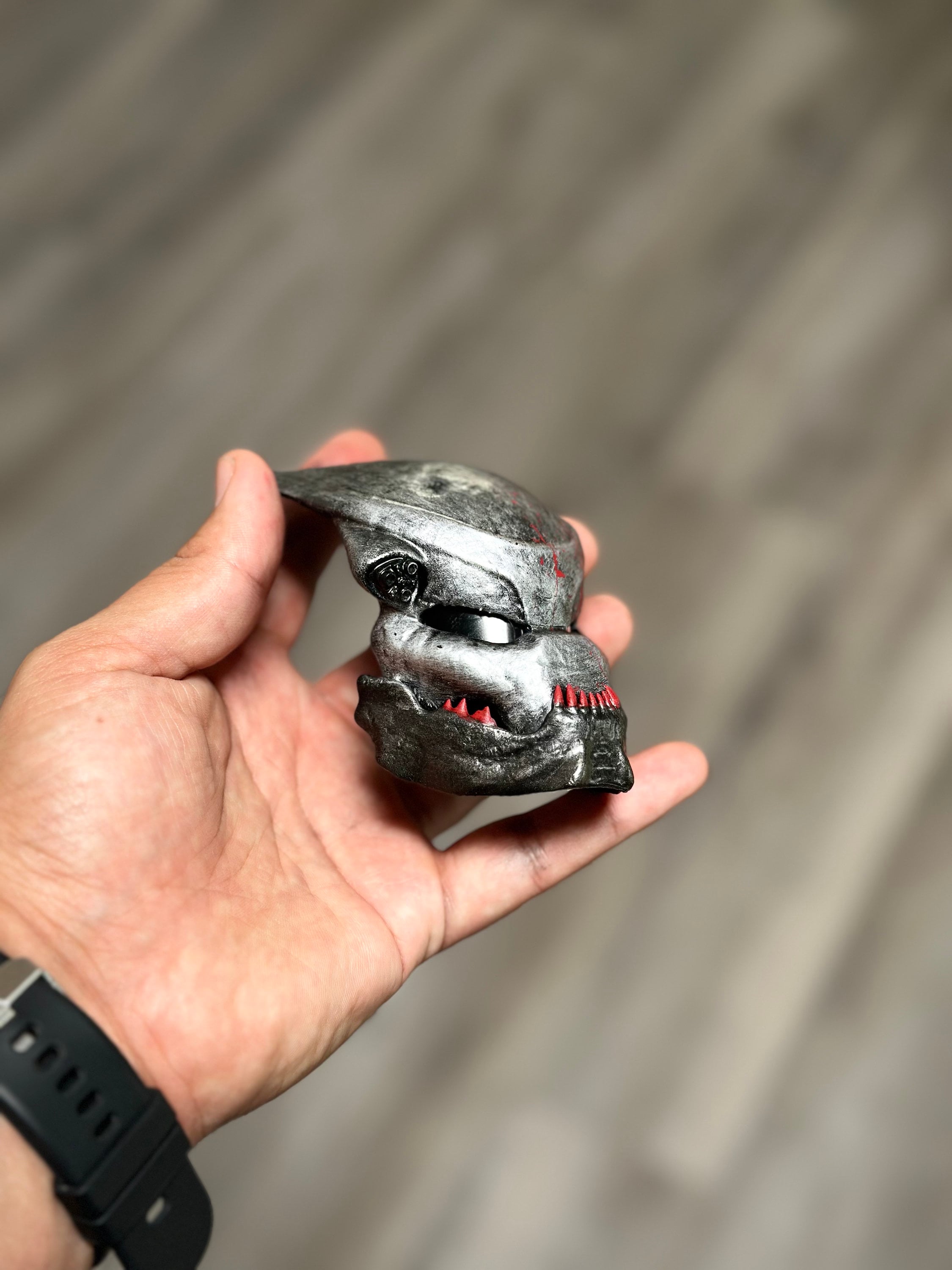 Custom Jungle Berserker Predator Mask for 1/4 Neca Jungle Hunter ...