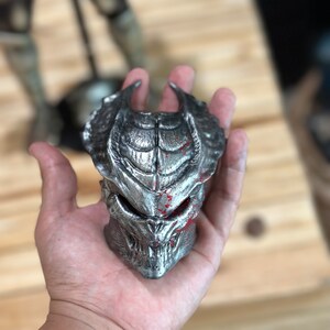 Custom Echo Predator Mask for 1/4 Neca Jungle Hunter/warrior Predators ...