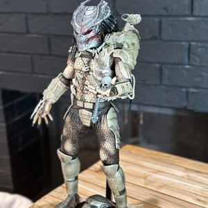 Custom Echo Predator Mask for 1/4 Neca Jungle Hunter/warrior Predators ...