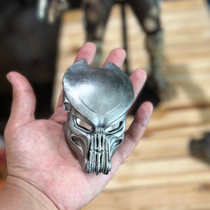 Custom Bone Grill Predator Mask for 1/4 Neca Jungle Hunter/warrior ...