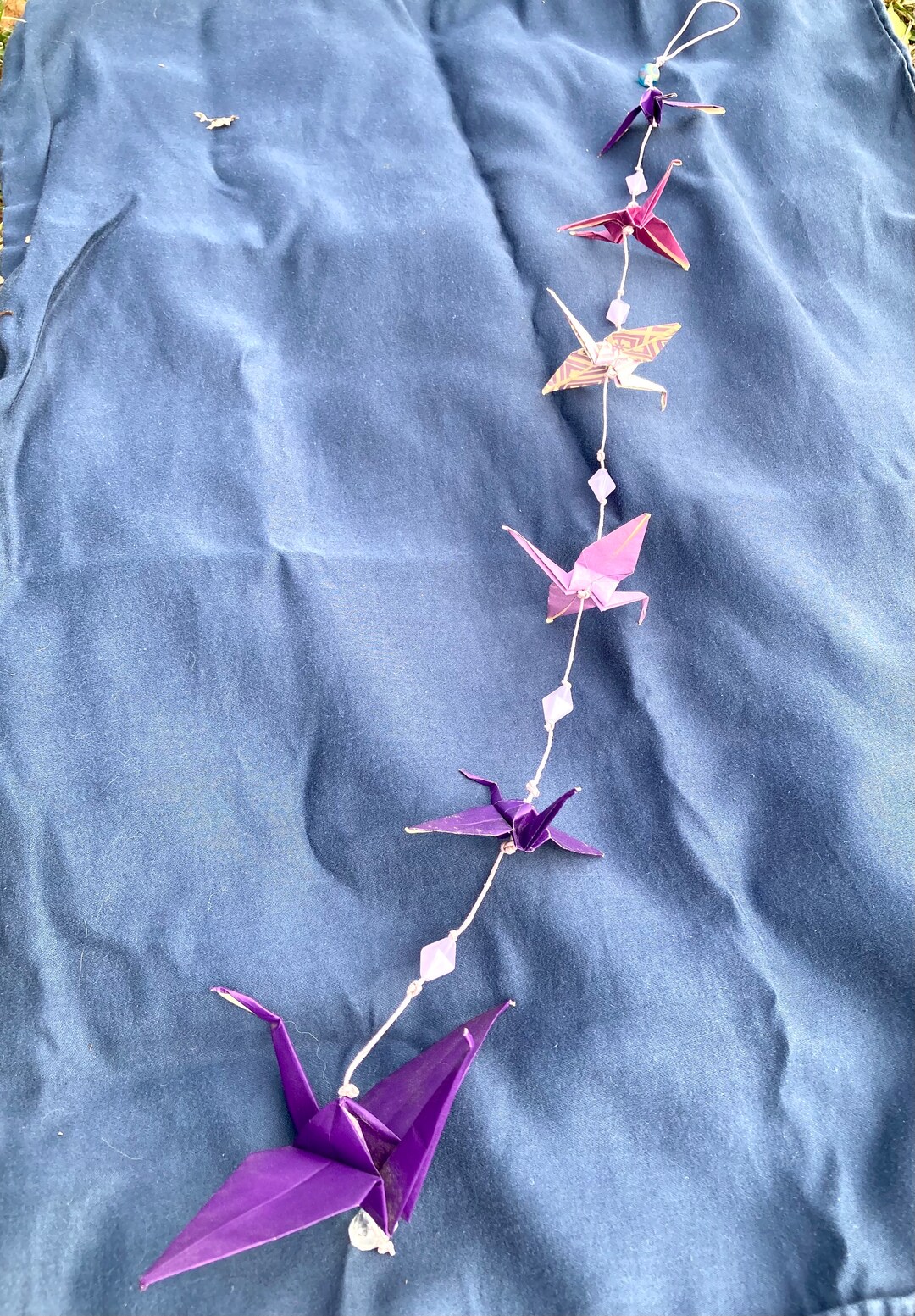 Handmade Divine Purple Spirit Origami Strung With Love on - Etsy