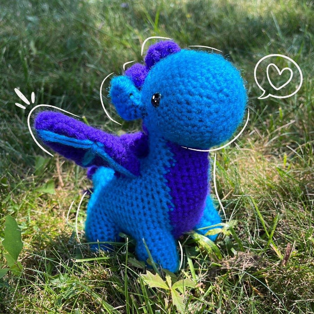 Dan and Phil-inspired Flame Susan - Handmade Crochet Plush - Etsy